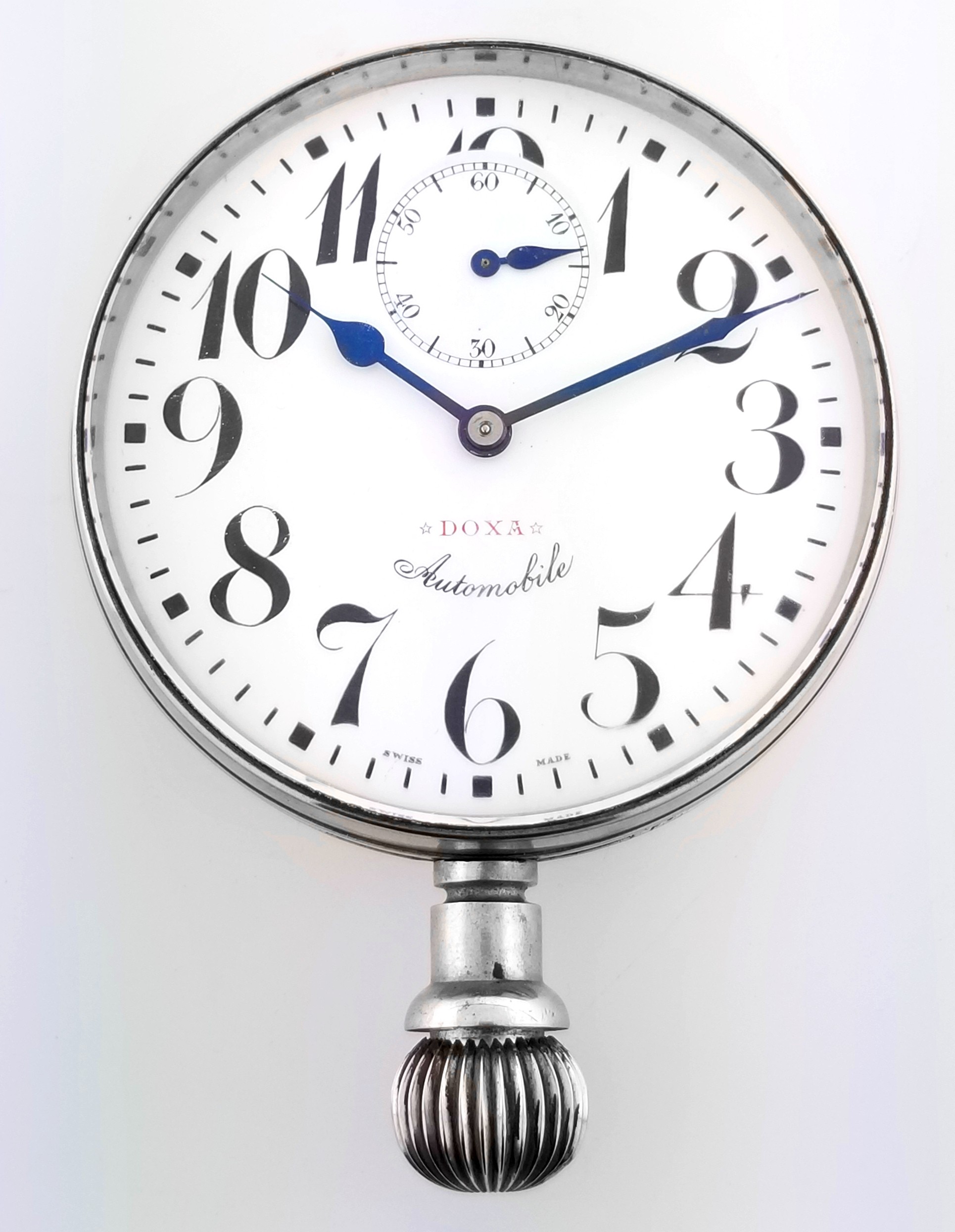 Doxa 8 day Automobile Watch Clock Immaculate original dial Works | Coin ...