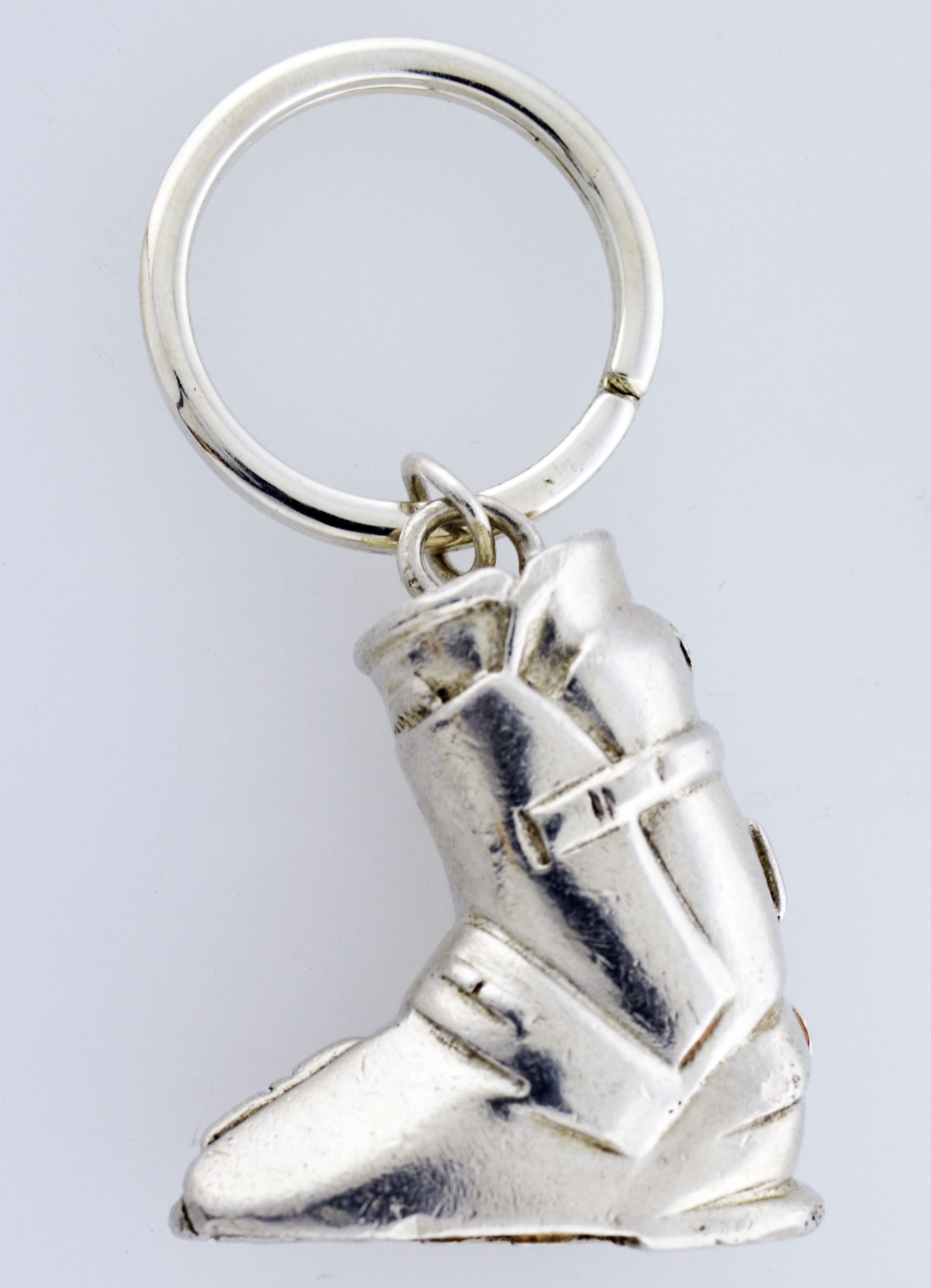 Vintage 1992 Tiffany & Co 925 Sterling Silver 3D Ski Boot Charm Key ...