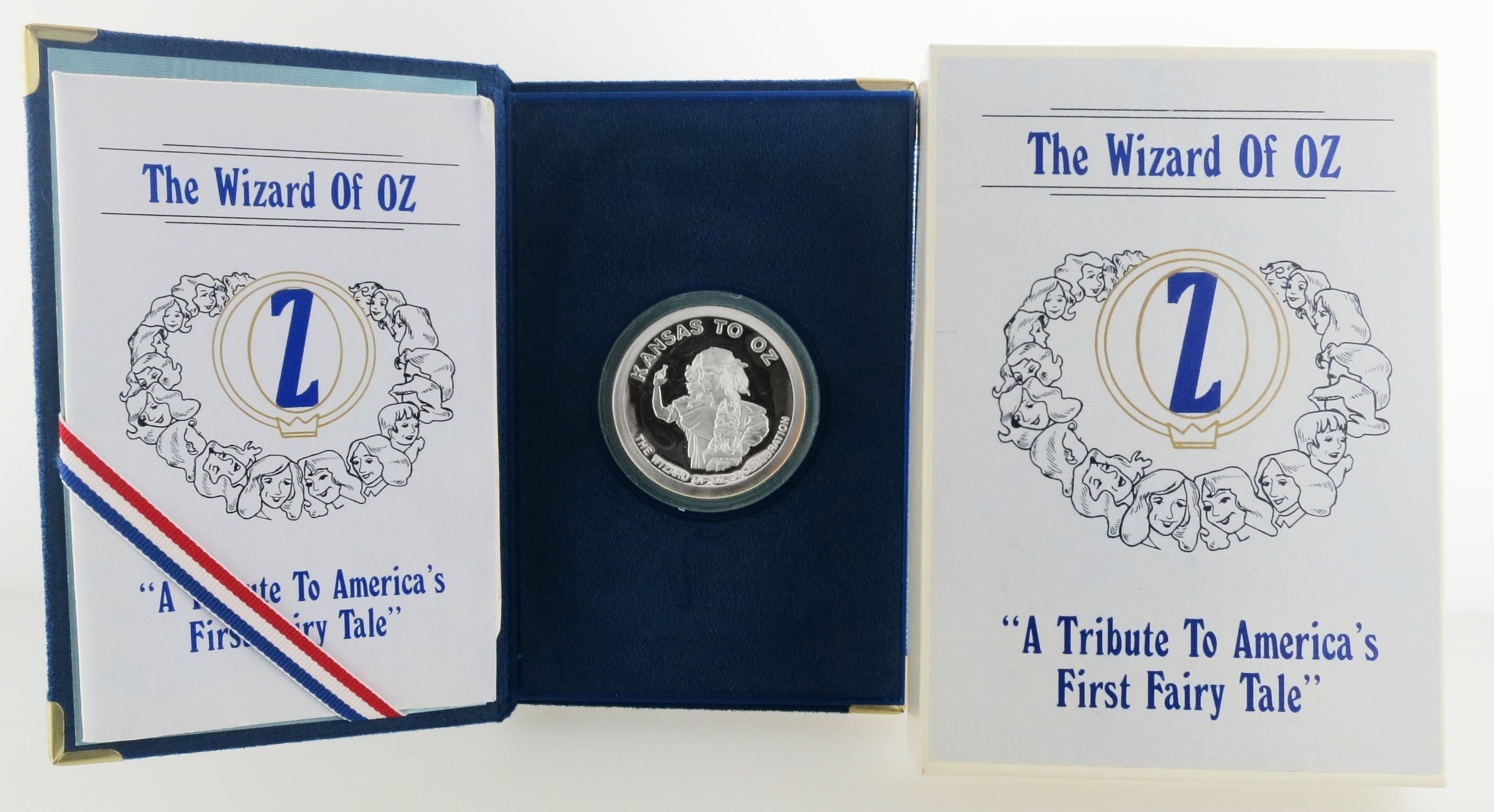 The Wizard Of Oz 1 oz .999 Proof Silver Coin Dorothy And Her Dog Toto ...