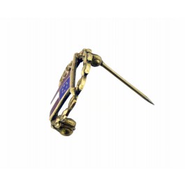 Antique United Daughters Of The Confederacy UDC 10k Gold Top Enamel ...