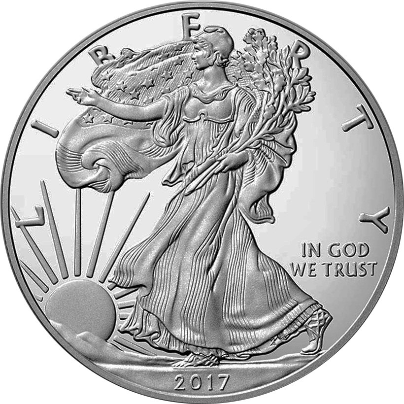 2017 W $1 1 oz Burnished Silver American Eagle NGC MS70 Premier Select Series | Coin Exchange NY