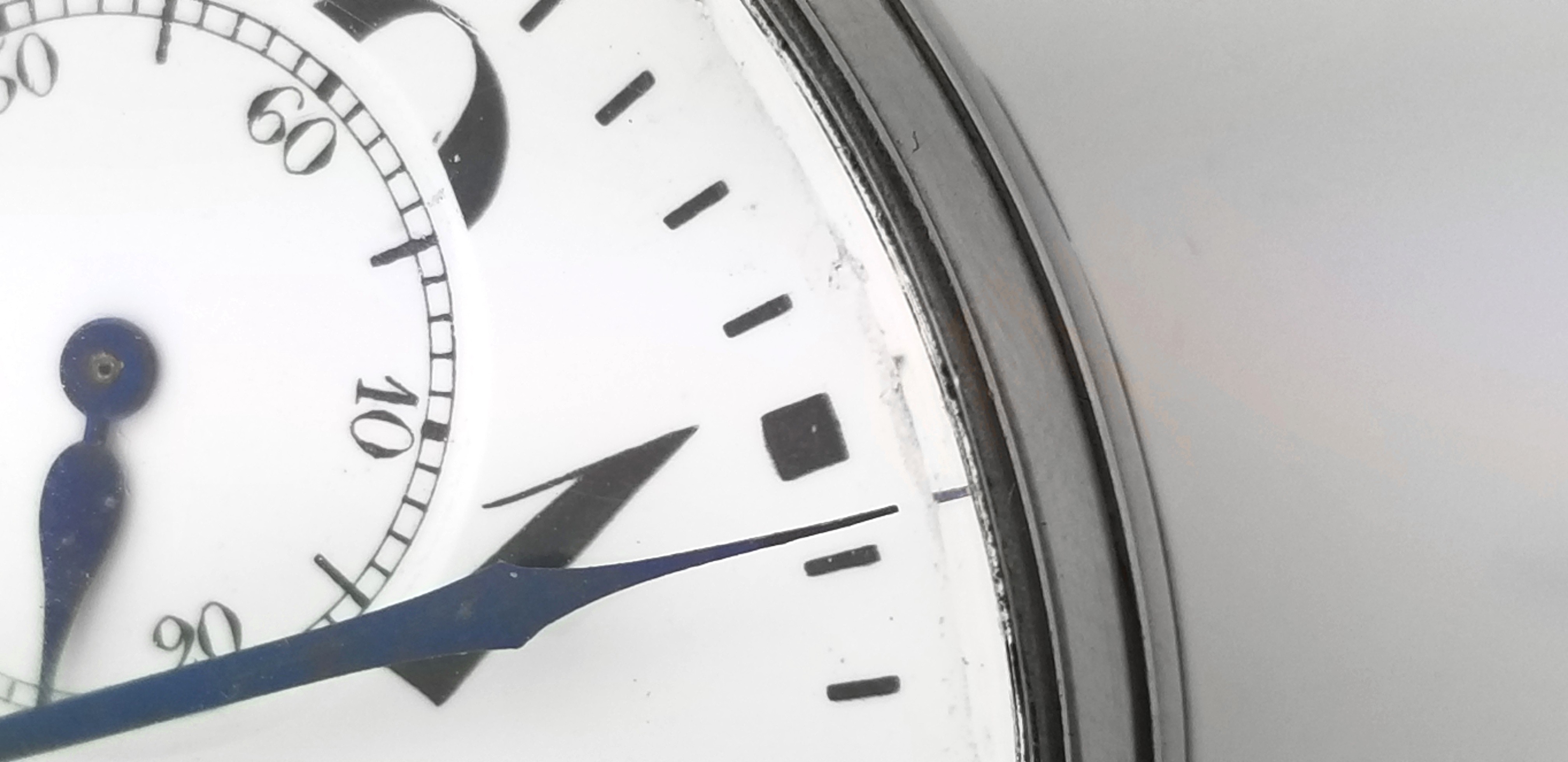 Doxa 8 day Automobile Watch Clock Immaculate original dial Works | Coin ...