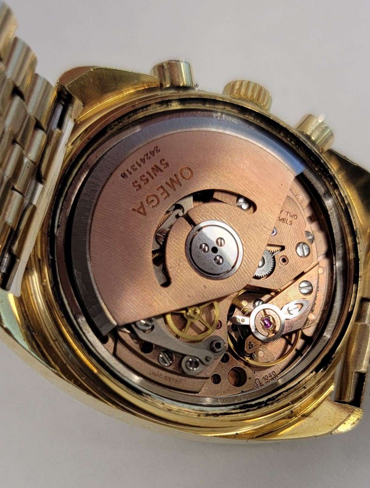 Omega Seamaster Chronograph 38.5mm 20 Micron Gold Filled Automatic ...