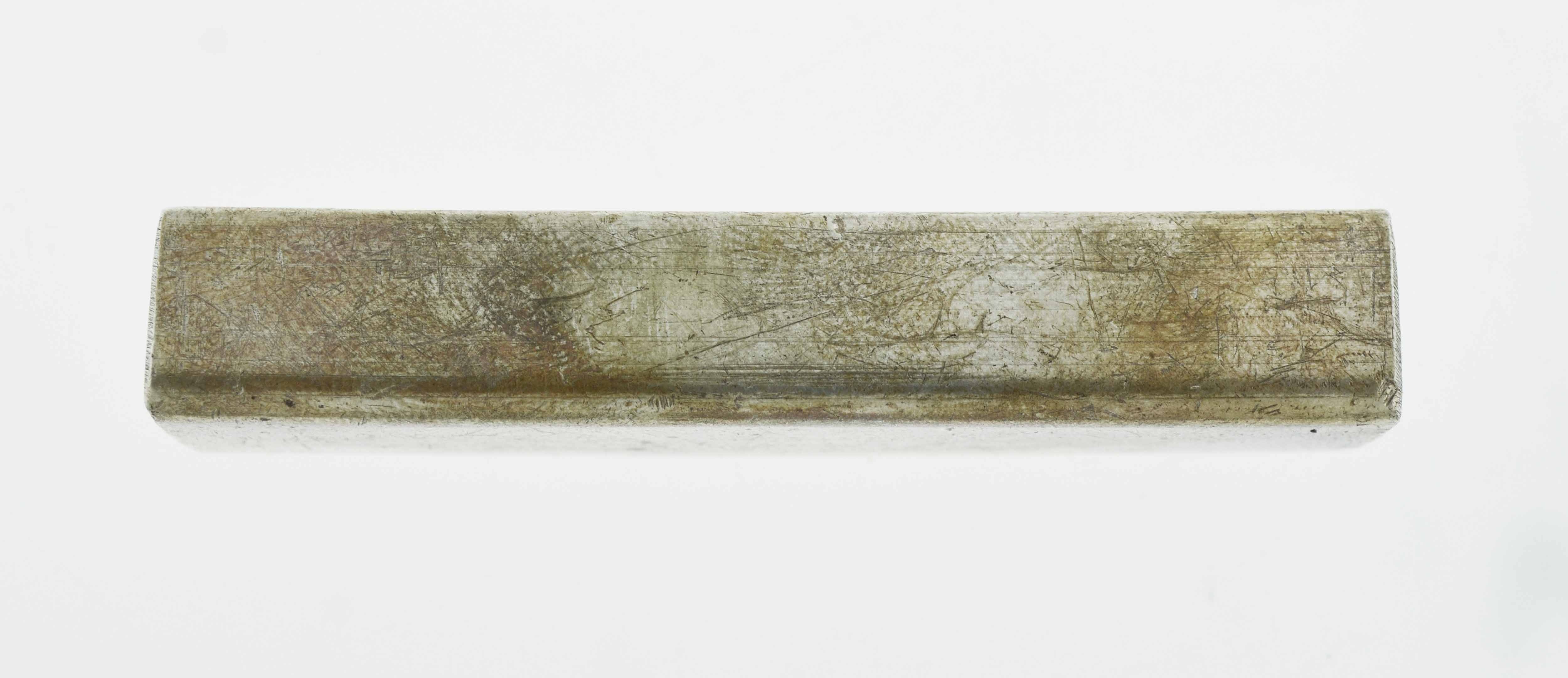 Vintage TENTEX Sunshine Mint 5 oz .999+ Fine Silver Kit Kat Bar Ingot ...