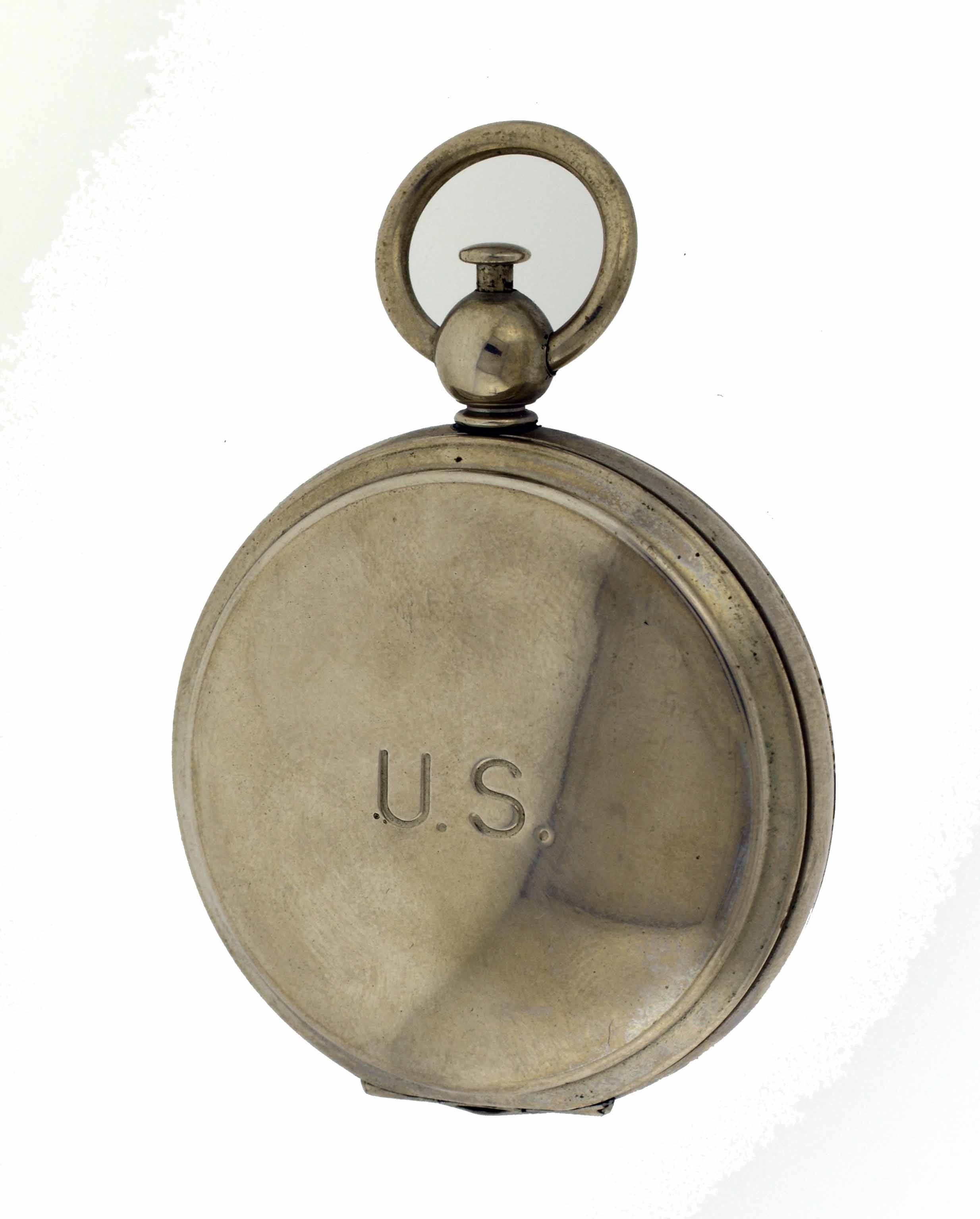 1941 Longines Wittnauer Stainless Steel US Air Forces Pocket Compass ...