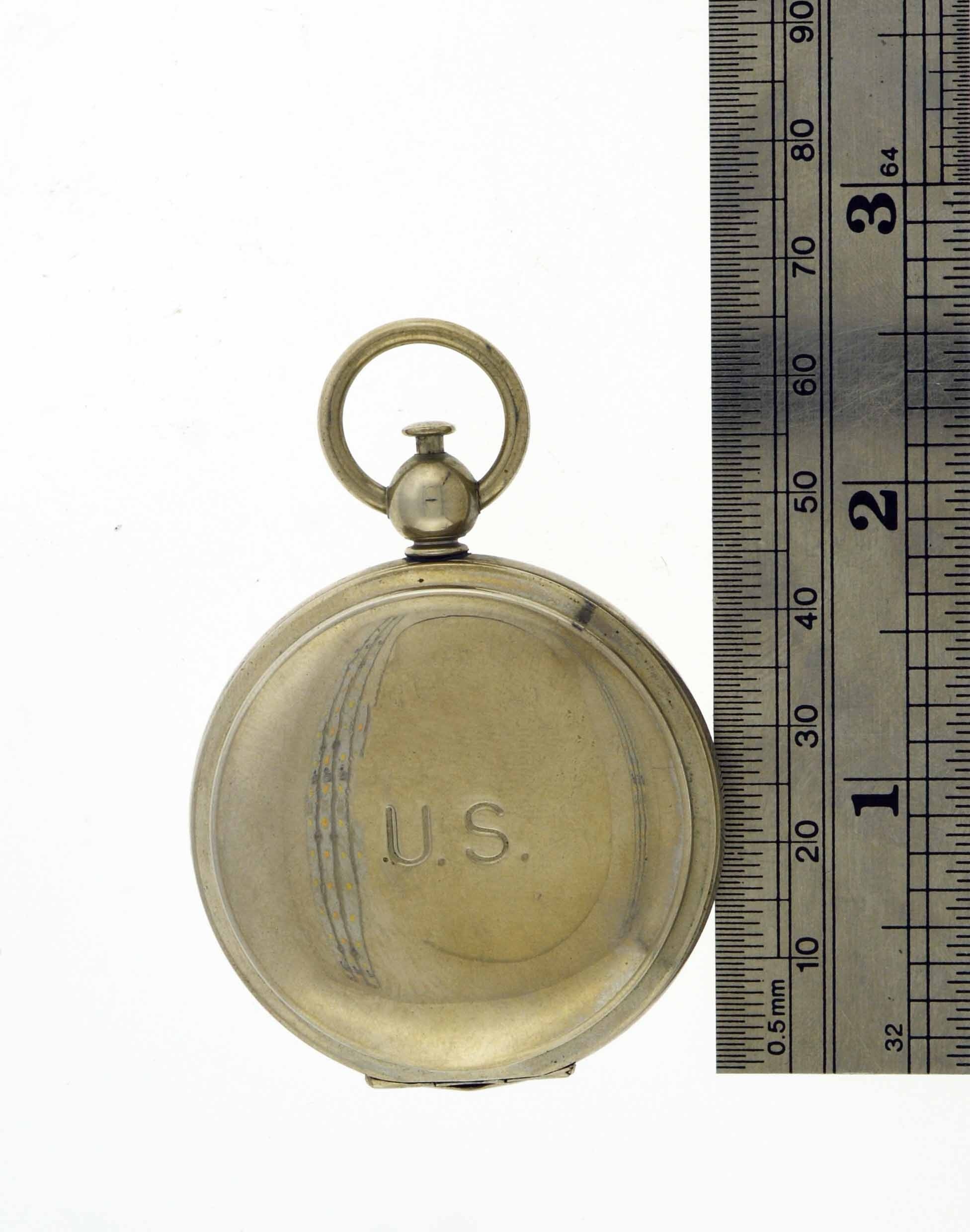 1941 Longines Wittnauer Stainless Steel US Air Forces Pocket Compass ...