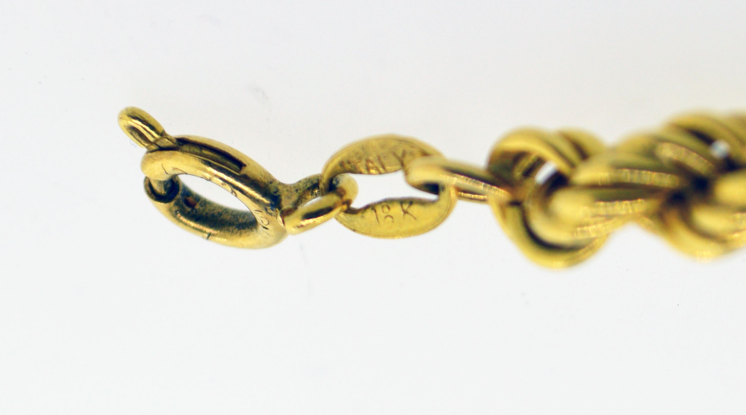 Vintage Cartier 18k Yellow Gold Malachite Amulet Pendant Rope Chain ...