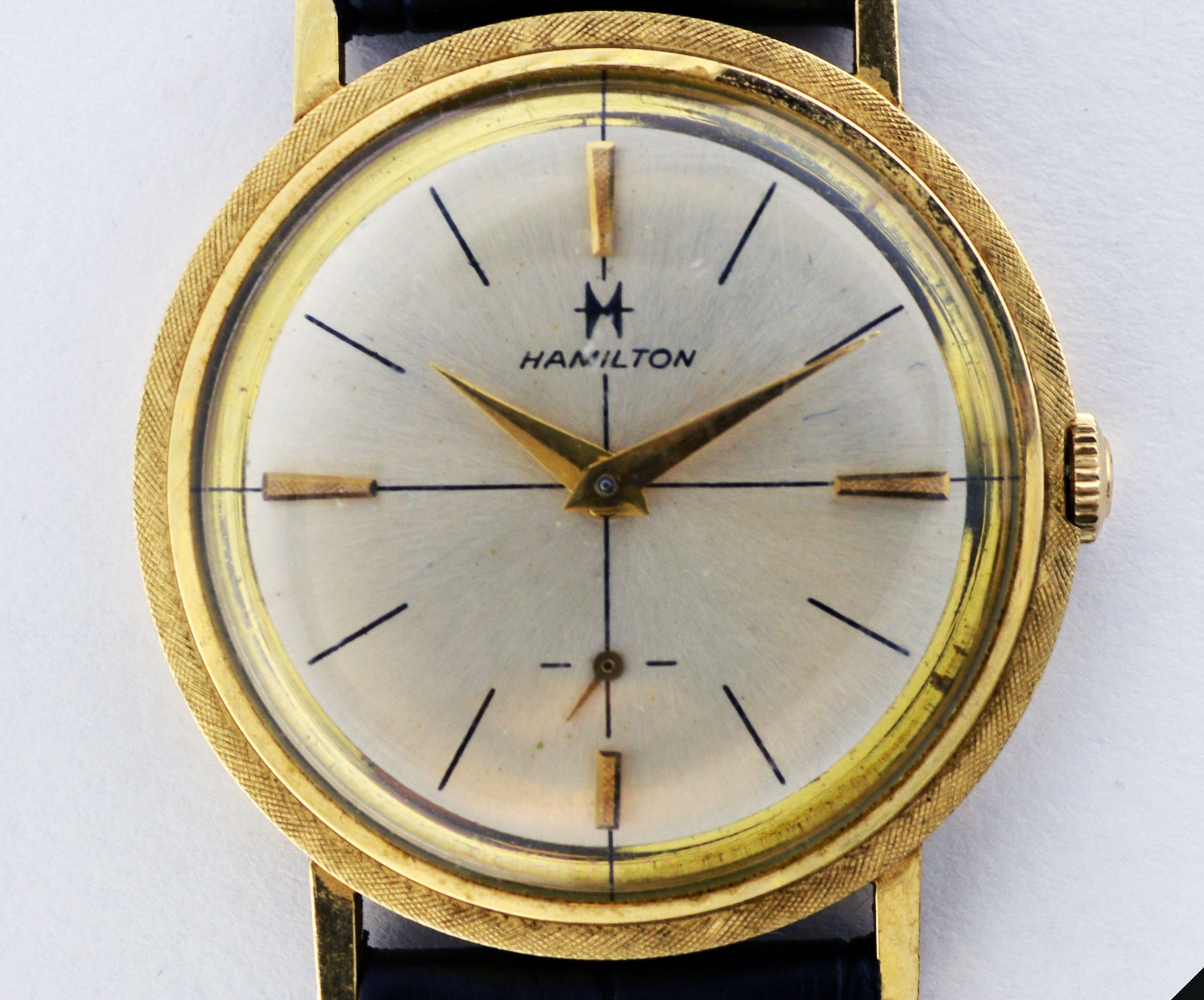 Vintage Hamilton Cal 770 14k Yellow Gold 32mm 22 Jewel Incabloc ...