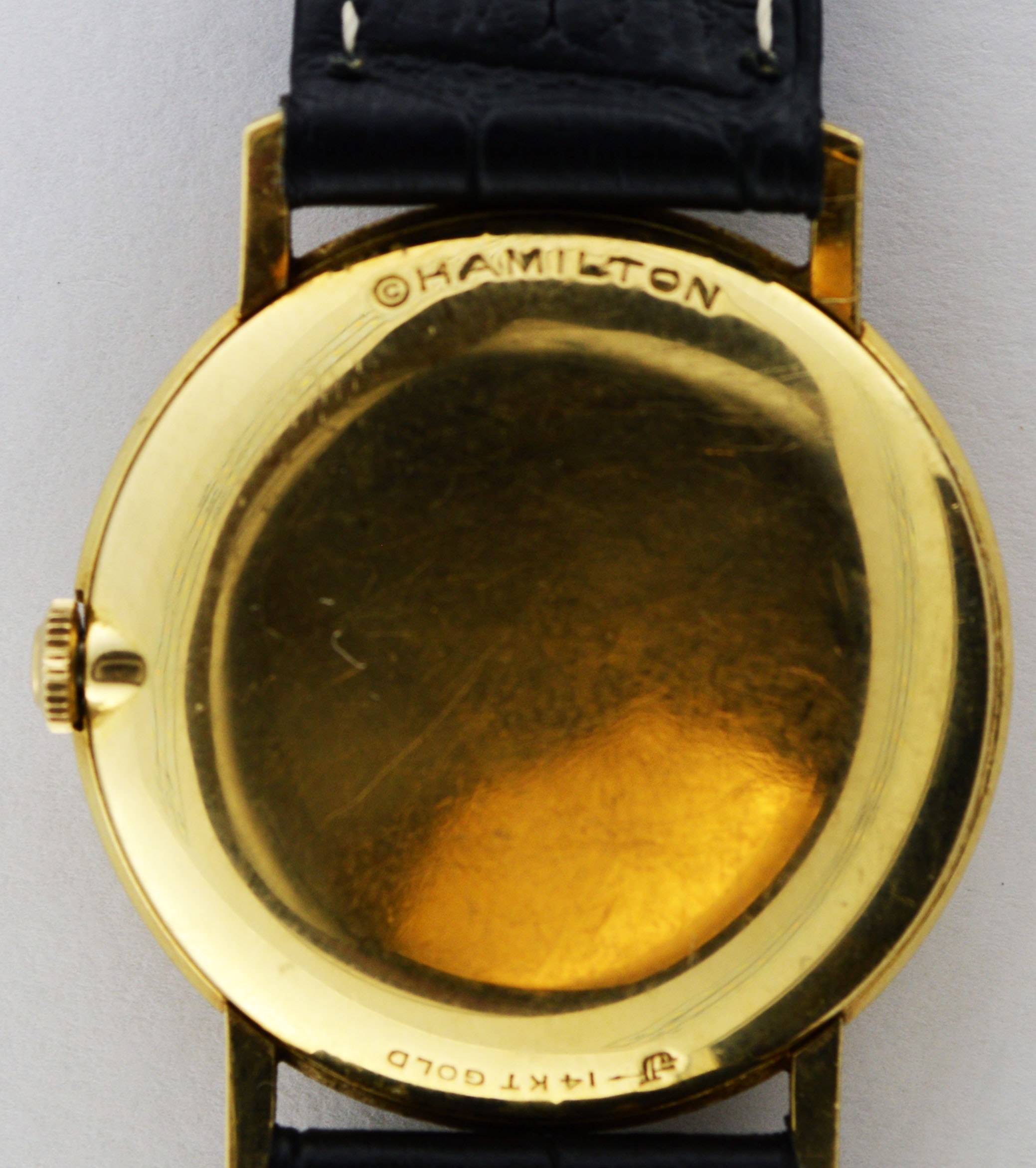 Vintage Hamilton Cal 770 14k Yellow Gold 32mm 22 Jewel Incabloc ...