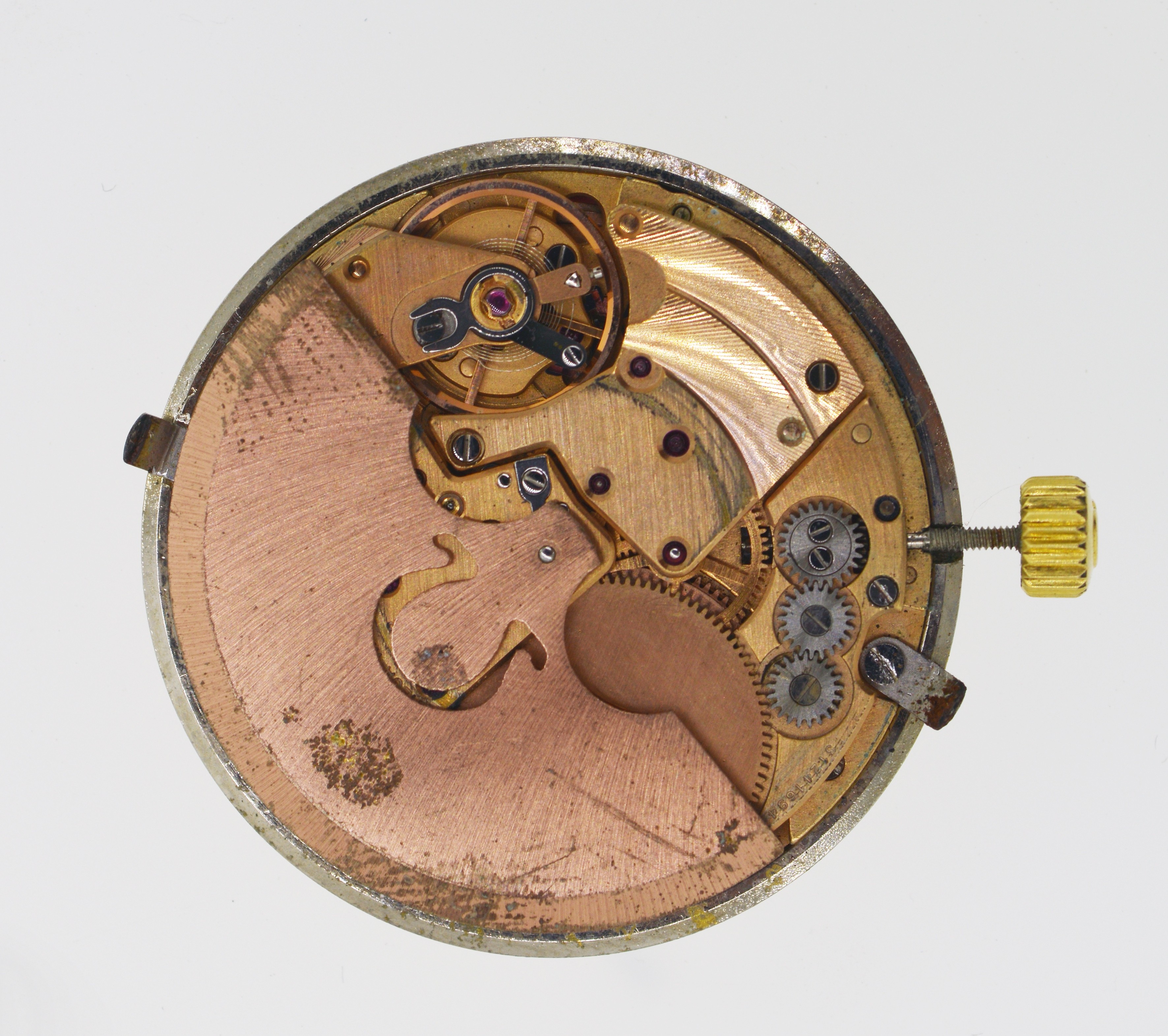 Vintage Omega De Ville Cal 1002 20 Jewel Date Automatic Watch Movement ...