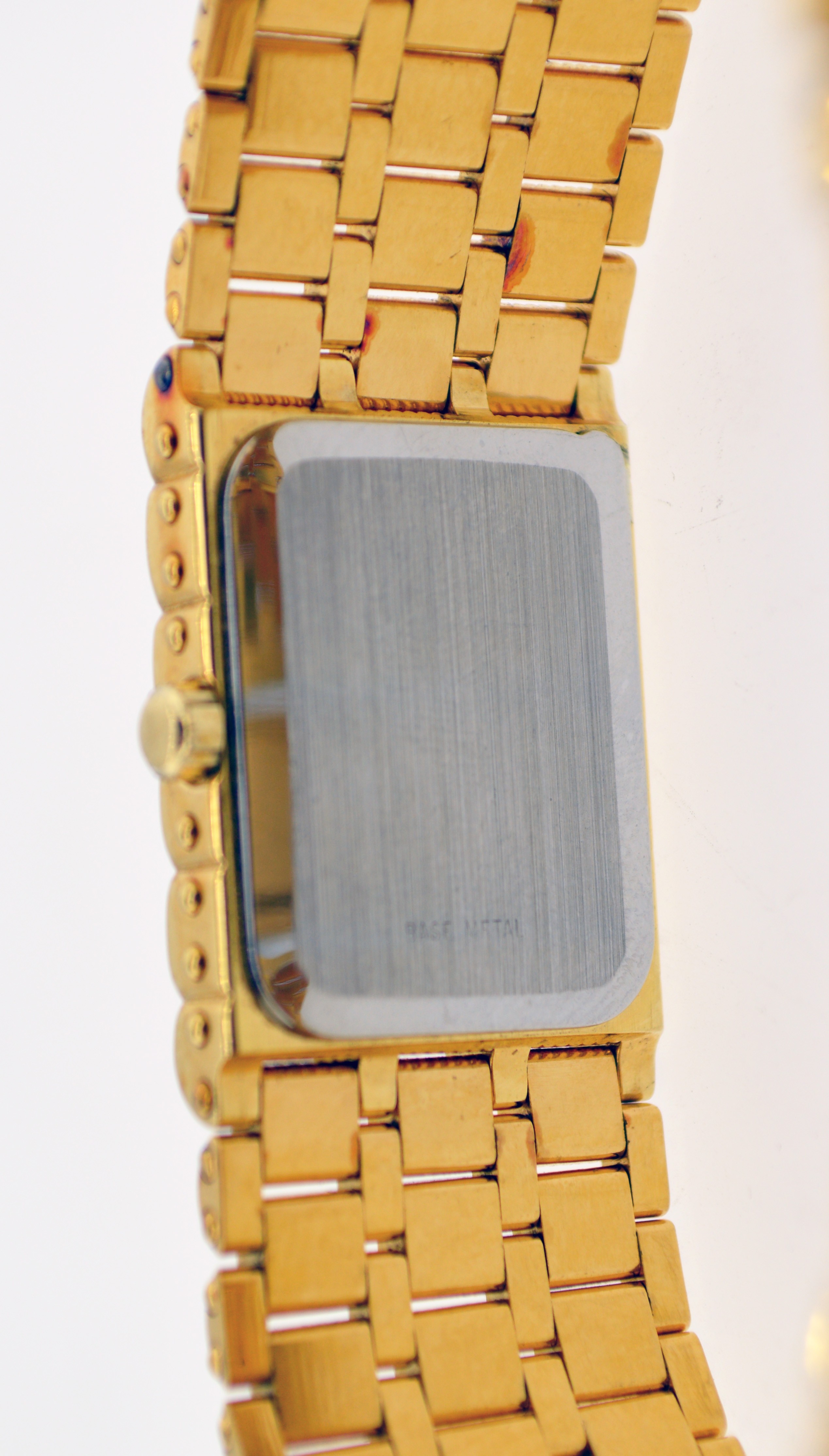 Vintage Longines 17mm Gold Plated 5j Cal 0961.2 Quartz Tank Watch ...