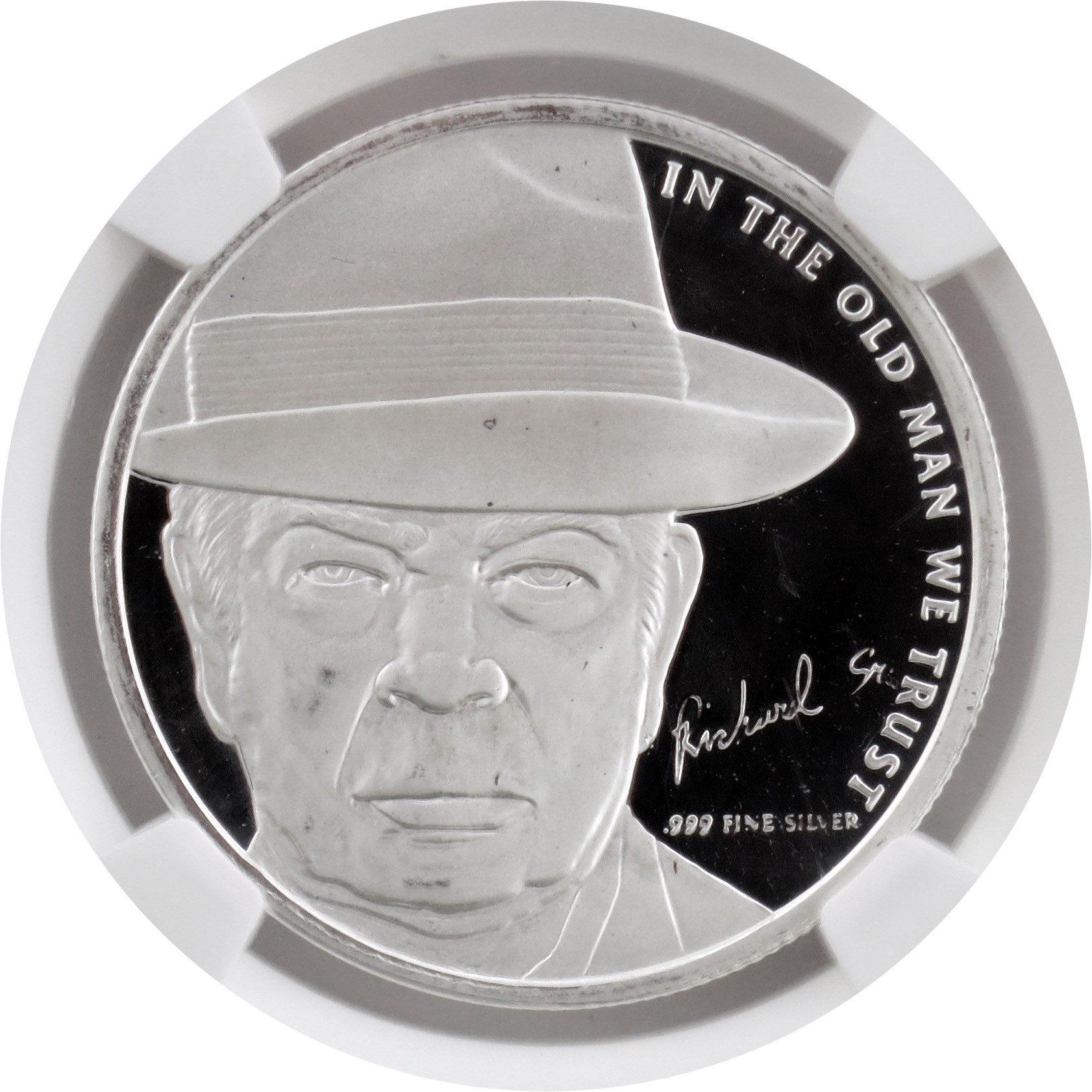 Pawn Stars The Old Man 71st Birthday 1 Oz .999 Silver Round Gold ...