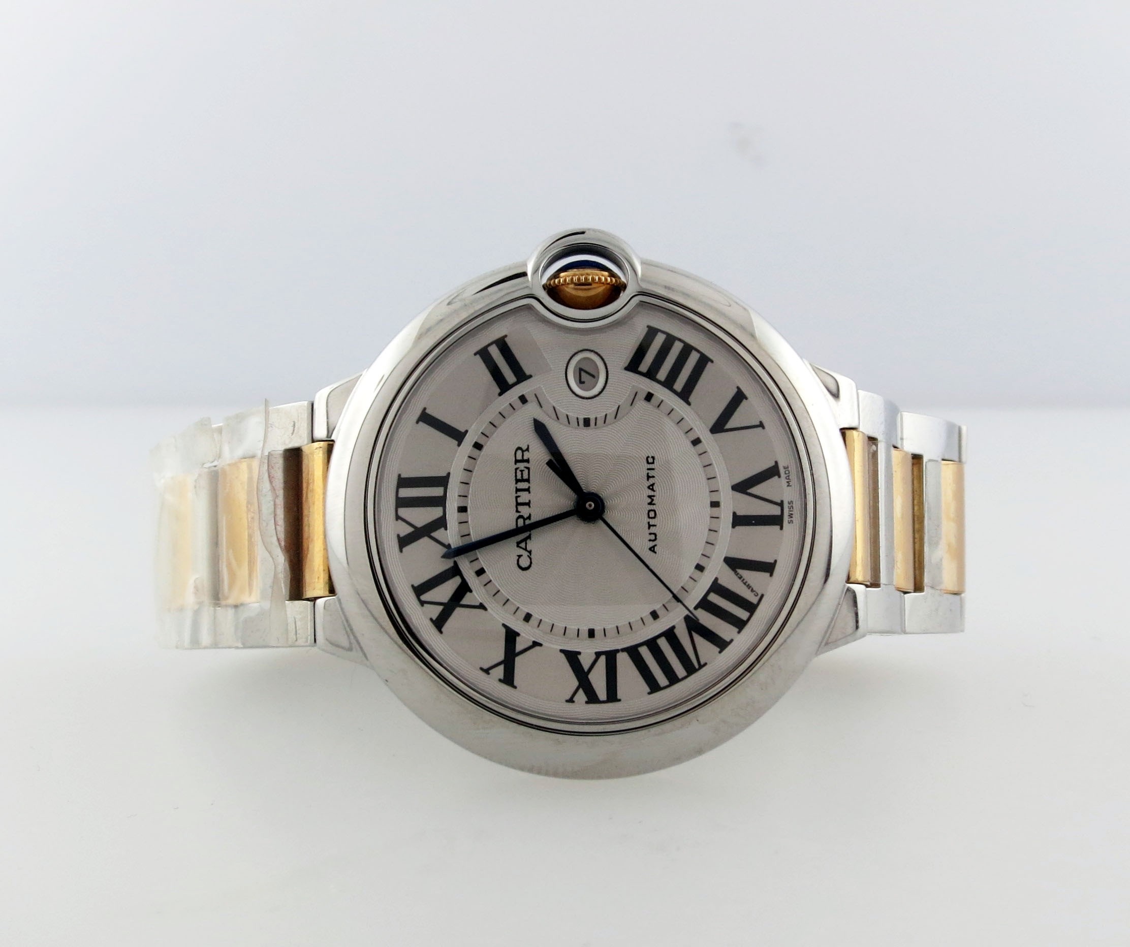Cartier Ballon Bleu 42mm 18k Gold & Stainless Steel Automatic Watch ...