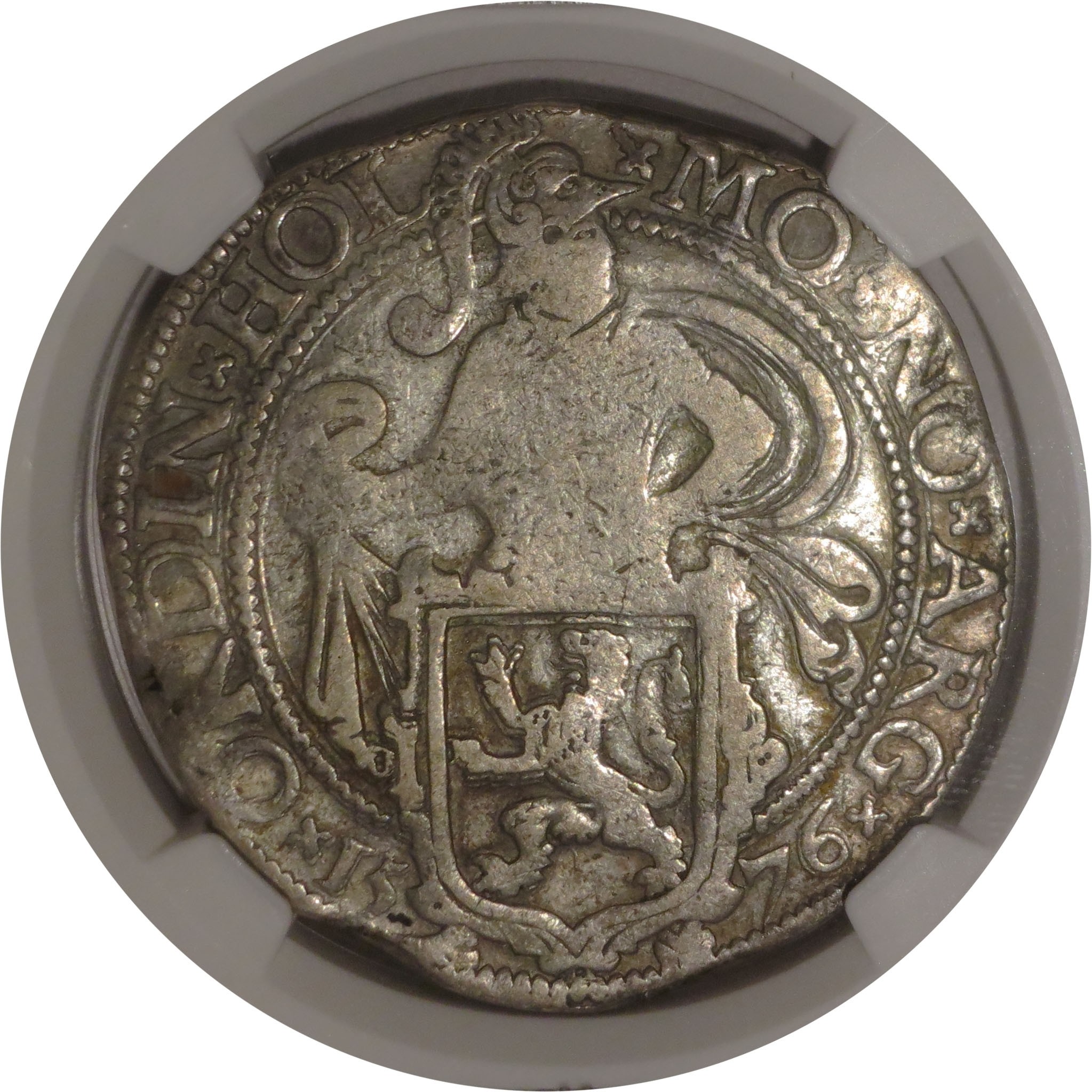 1576 Dutch Holland Netherland Lion Daaler Silver Dollar DAV-8838 NGC ...