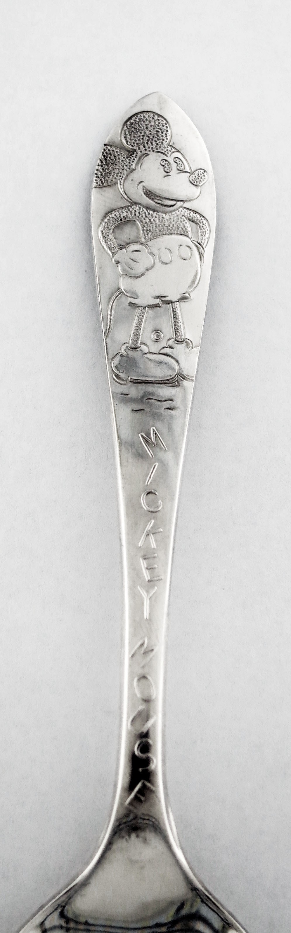 Set Of 5 Vintage 1930s Branford Silver Plate Mickey Mouse Pie Eyed ...