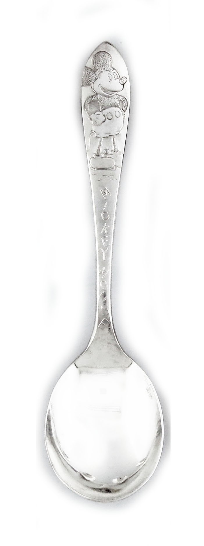 Set Of 5 Vintage 1930s Branford Silver Plate Mickey Mouse Pie Eyed ...