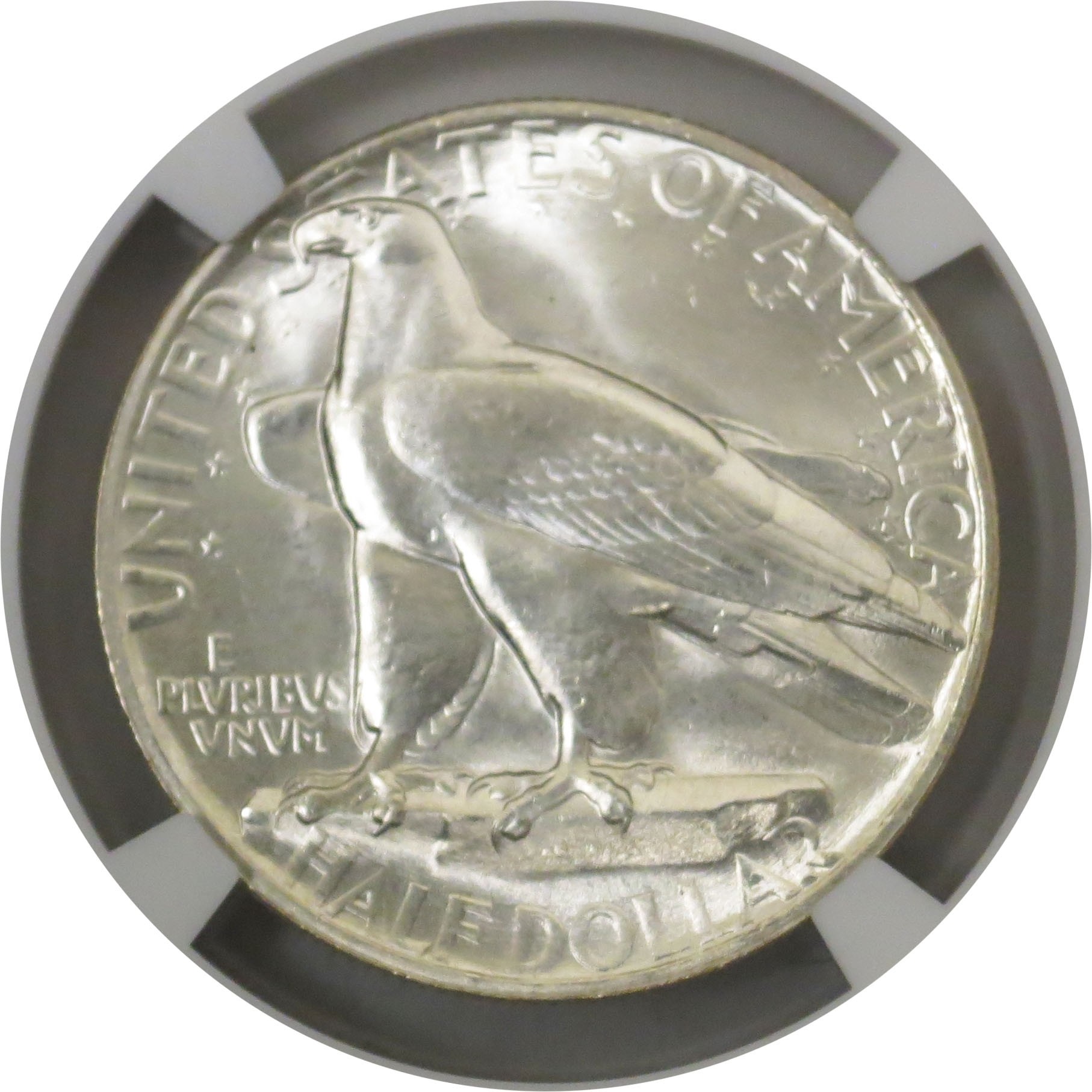 1935 50C Connecticut Tercentenary Commemorative Silver Half Dollar NGC ...