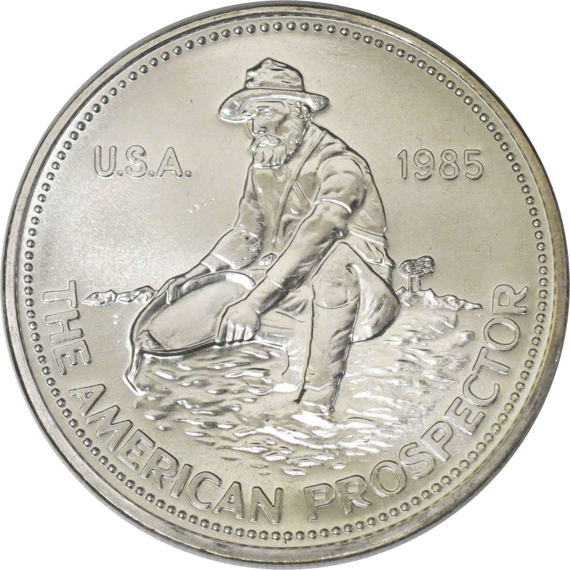 1 Roll of 20 Engelhard American Prospector 1 oz .999 Fine Silver BU ...