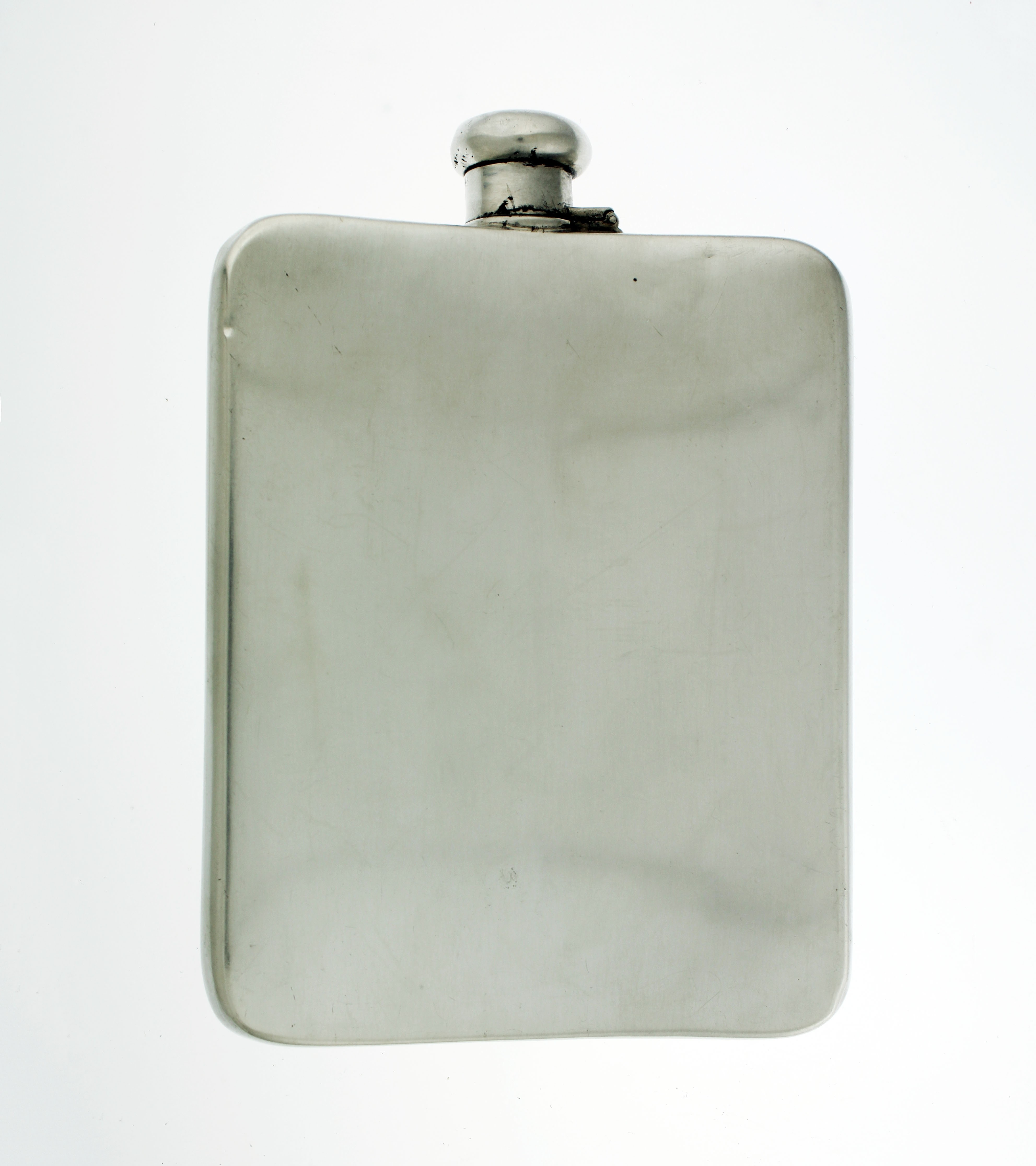 Antique 1919 Tiffany & Co #19570 Sterling Silver 2 Gills Hip Flask With ...