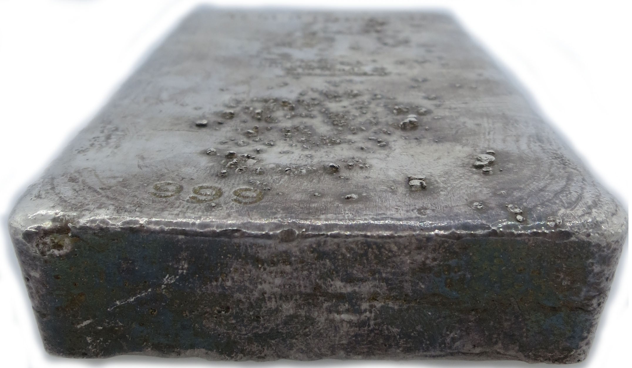 United States Smelting & Refining 48.66 Troy Oz .999 Fine Silver Bar ...