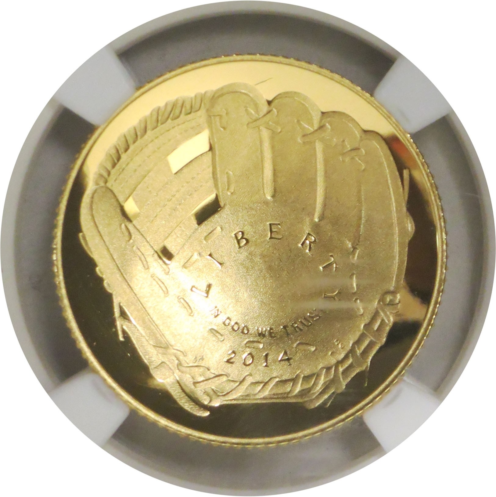 2014 W $5 Proof Gold Baseball Hall Of Fame Commemorative Nolan Ryan NGC ...
