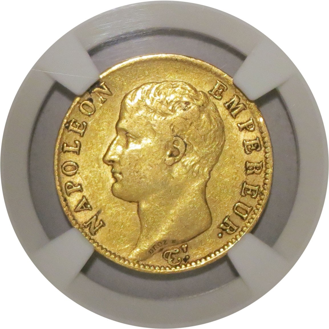 1806 A G20F 20 Francs Gold Paris France Napoleon I NGC AU Details Rev ...